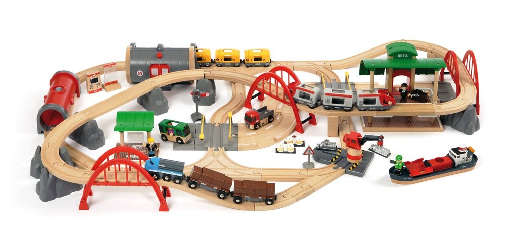 BRIO Deluxe Railway Set - Raff and Friends