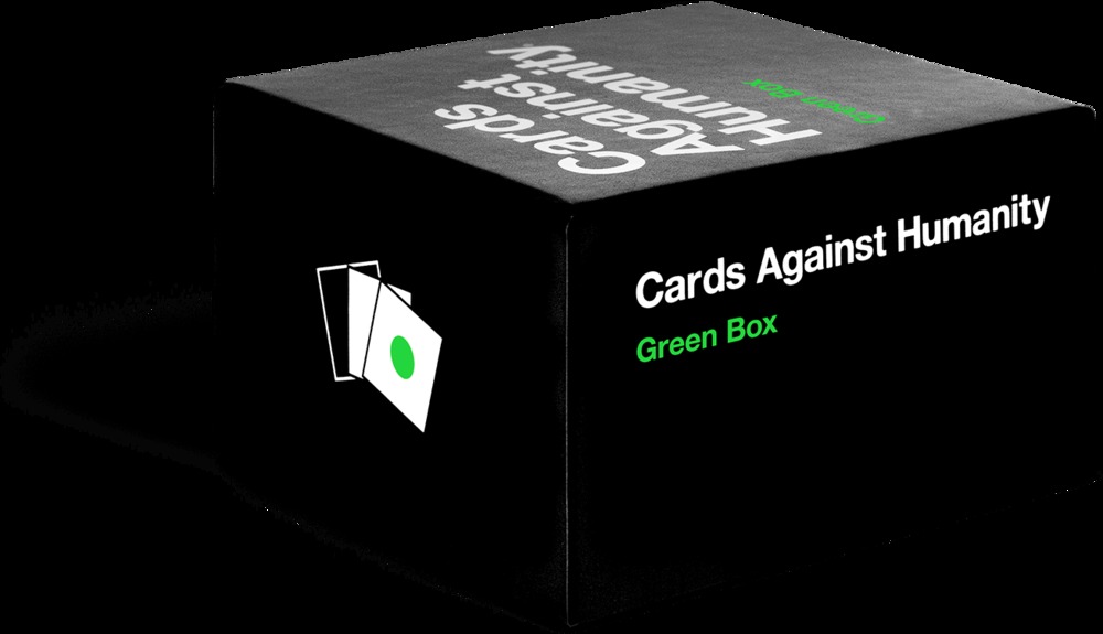 Cards Against Humanity Green Box Raff And Friends Cards Against Humanity Green Box Raff And Friends