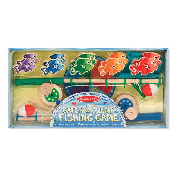 Catch & Count Magnetic Fishing Rod Set - Raff and Friends